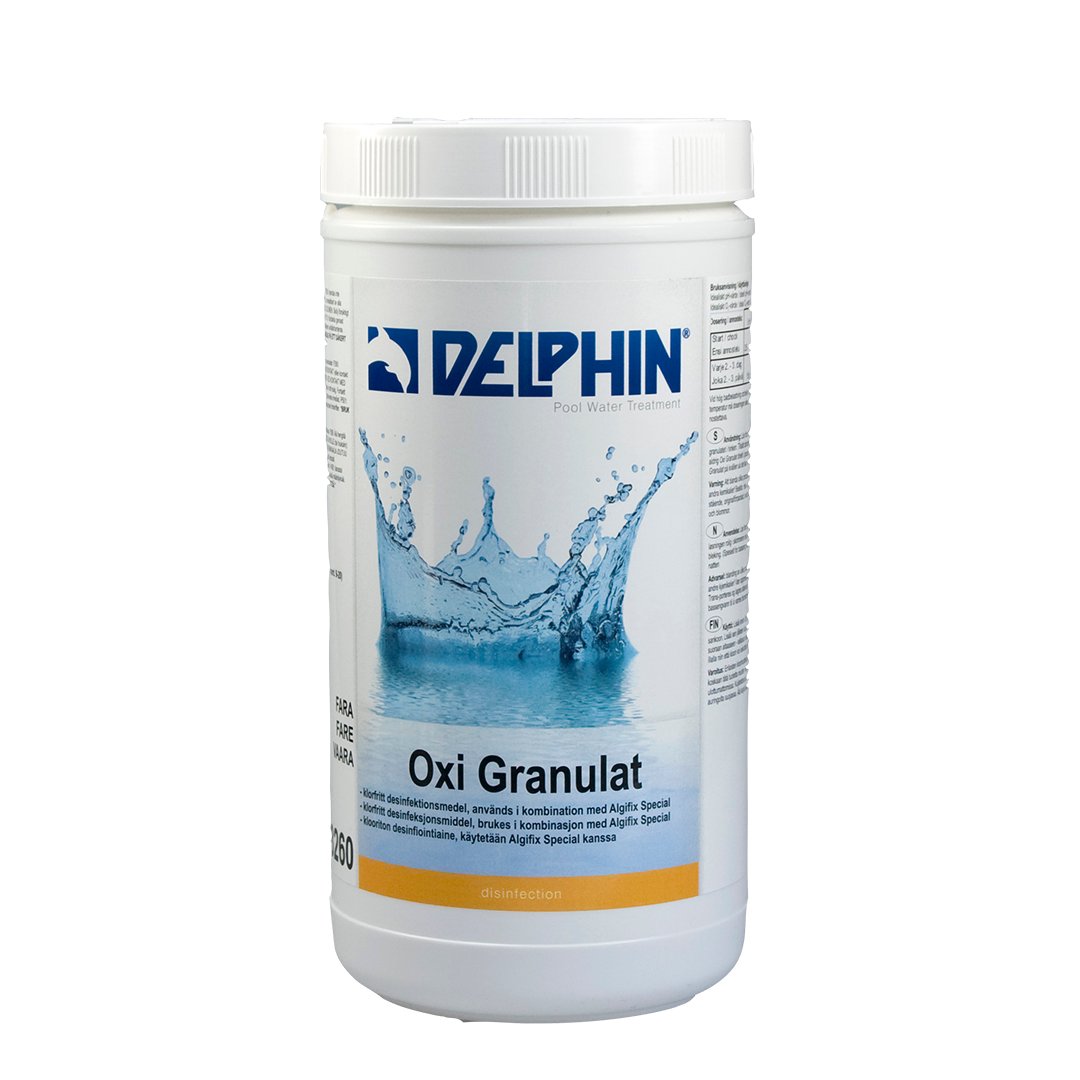 Oxi Granulat 1 kg – Klorfritt Desinfektionsmedel för Pool & Spa ...